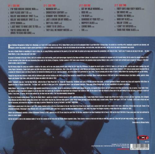 Muddy Waters Hoochie Coochie Man - 180gm Grey UK 2-LP vinyl record set (Double LP Album) (803354)