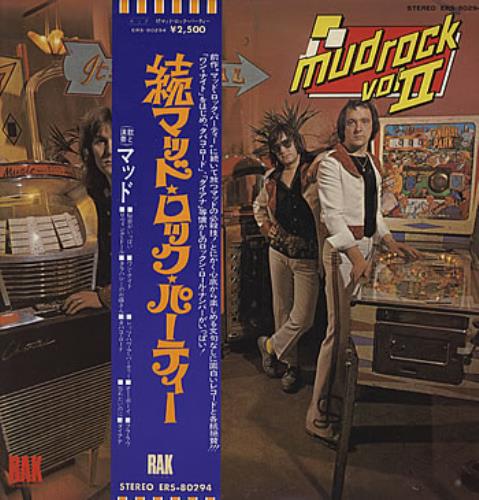 Mud Mudrock Vol. II Japanese Promo vinyl LP album (LP record) (318717)