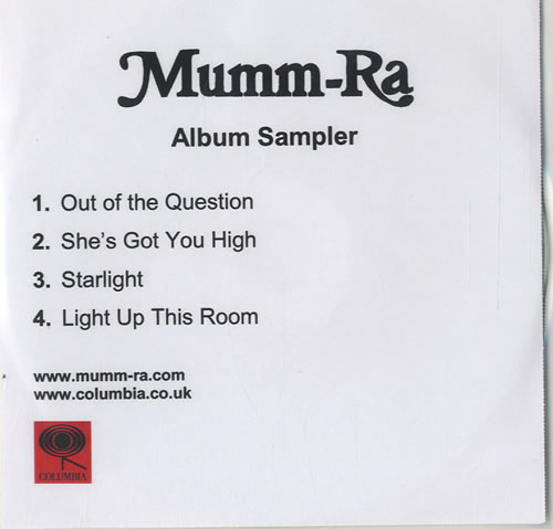 Mumm-Ra Album Sampler UK Promo CD-R acetate (561162)