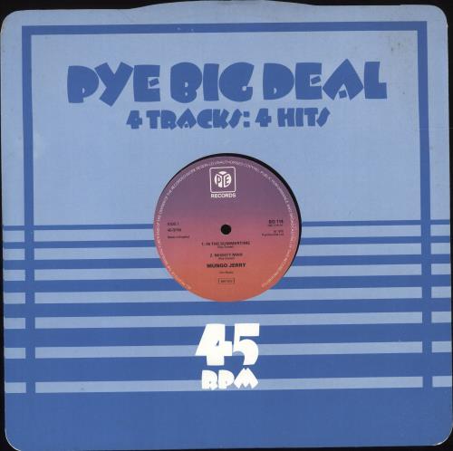 Mungo Jerry Pye Big Deal EP UK 12" vinyl single (12 inch record / Maxi-single) (696957)