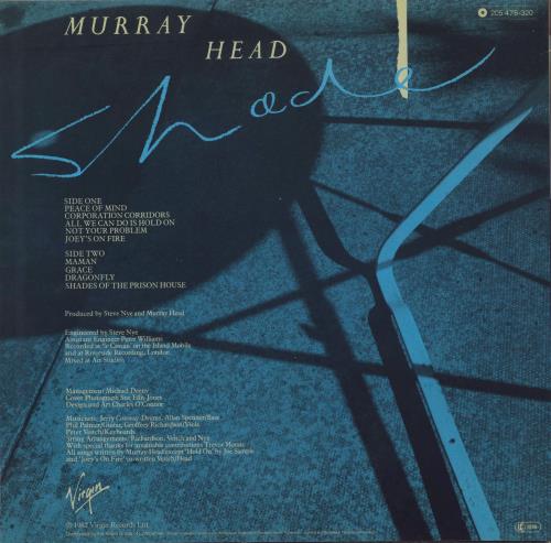 Murray Head Shade UK vinyl LP album (LP record) (803854)