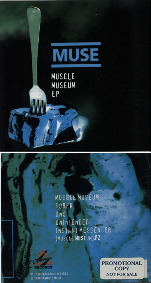 Muse Muscle Museum EP - 1st issue - Fully Autographed UK CD single (CD5 ...