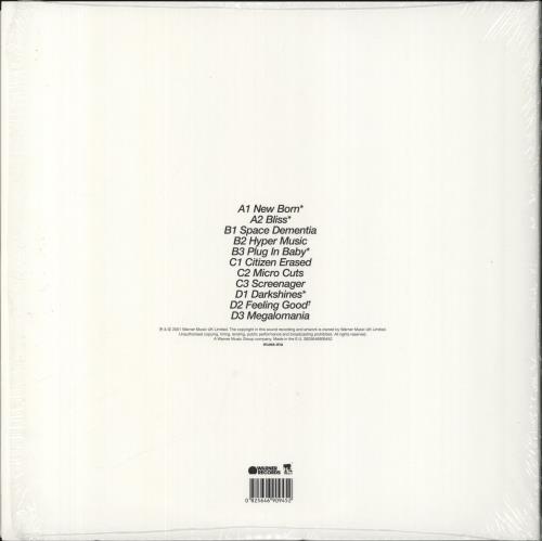 Muse Origin Of Symmetry - 180gm UK 2-LP vinyl record set (Double LP Album) (835789)