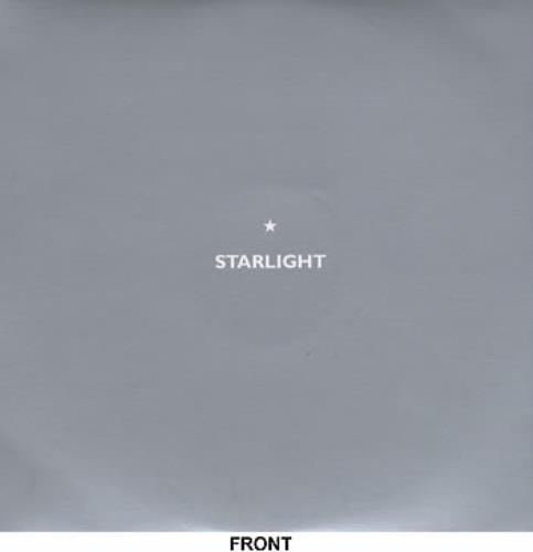Muse Starlight - Silver sleeve UK Promo CD-R acetate (379646)
