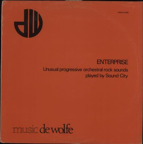 Music De Wolfe Enterprise UK vinyl LP album (LP record) (683169)