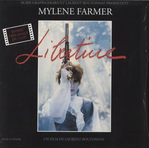 Mylene Farmer Libertine French 12" vinyl single (12 inch record / Maxi-single) (846706)
