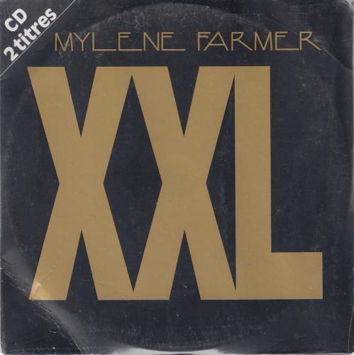Mylene Farmer XXL French CD single (CD5 / 5") (52320)