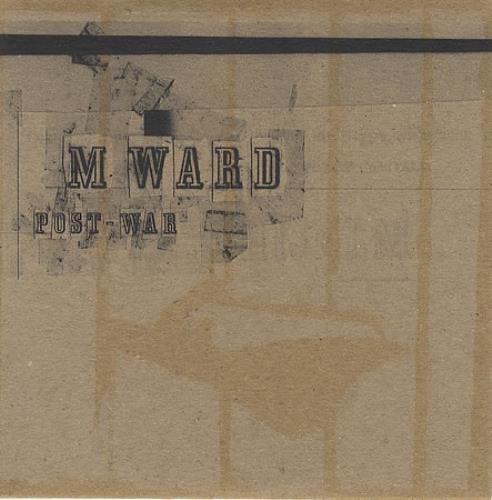M Ward Post-War UK Promo CD album (CDLP) (388937)
