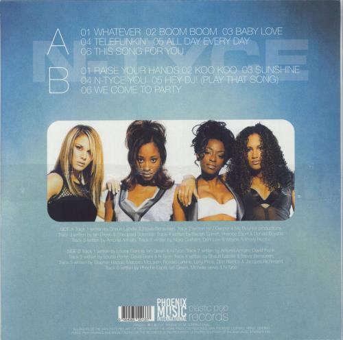 N-Tyce All Day Every Day - Blue Vinyl UK vinyl LP album (LP record ...