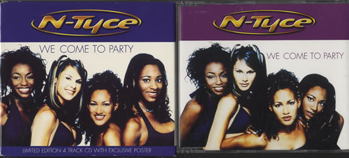 N-Tyce We Come To Party UK 2-CD single set (Double CD single) (448226)