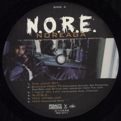 N.O.R.E. Noreaga US 2-LP vinyl record set (Double LP Album) (847224)