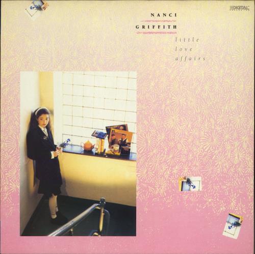 Nanci Griffith Little Love Affairs UK vinyl LP album (LP record) (231605)