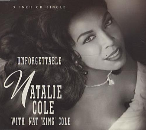Natalie Cole Unforgettable German CD single (CD5 / 5") (85500)