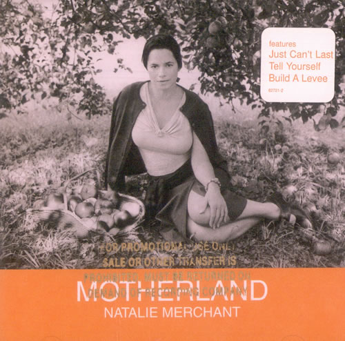 Natalie Merchant Motherland US Promo CD album (CDLP) (508726)