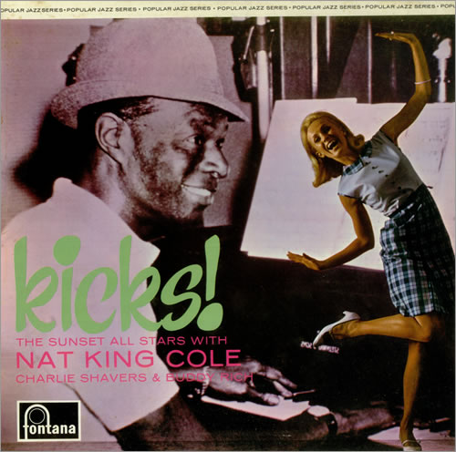 Nat King Cole Kicks! UK vinyl LP album (LP record) (445672)
