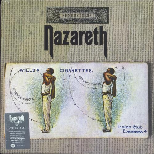 Nazareth Exercises - Blue Vinyl UK vinyl LP album (LP record) (806460)