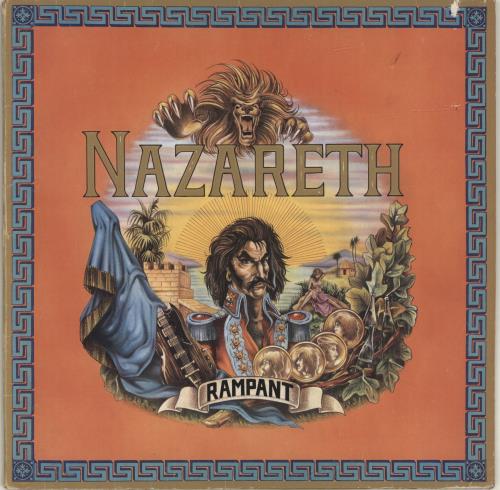 Nazareth Rampant - VG UK vinyl LP album (LP record) (378793)