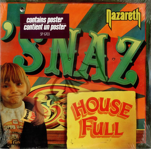 Nazareth 'Snaz - Sealed Canadian vinyl LP album (LP record) (495090)
