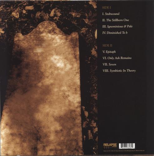 Necrophagist Epitaph US vinyl LP album (LP record) (861263)