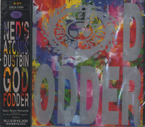 Ned's Atomic Dustbin God Fodder Japanese Promo CD album (CDLP) (472897)