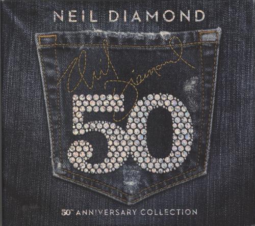 Neil Diamond 50th Anniversary Collection UK Promo 3-CD album set ...