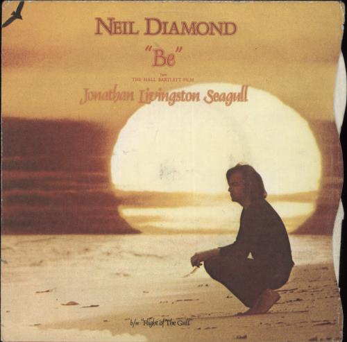 Neil Diamond Be UK Promo 7" vinyl single (7 inch record / 45) (866552)