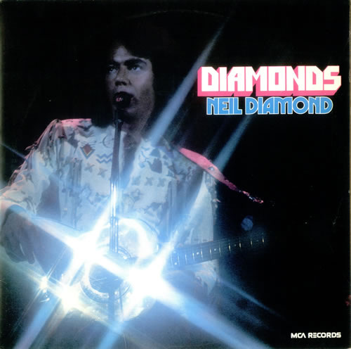 Neil Diamond Diamonds - Sample UK 2-LP vinyl record set (Double LP ...