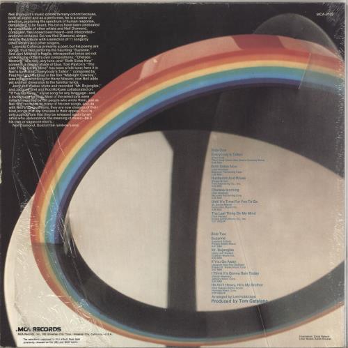 Neil Diamond Rainbow US vinyl LP album (LP record) (730904)