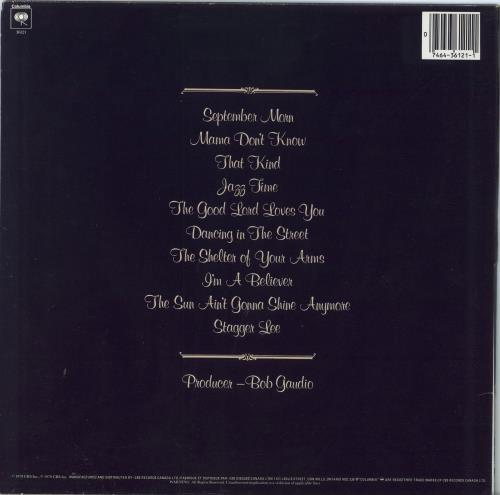 Neil Diamond September Morn US vinyl LP album (LP record) (799325)