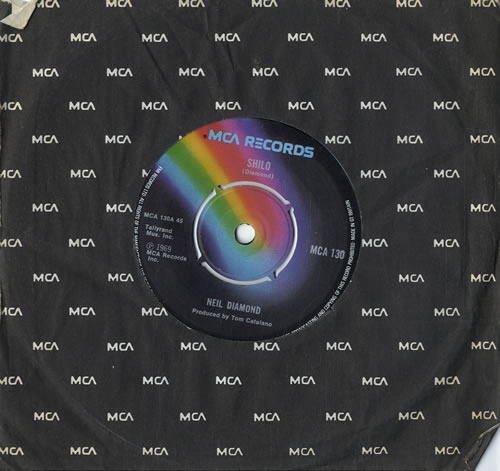 Neil Diamond Shilo UK 7" vinyl single (7 inch record / 45) (567222)