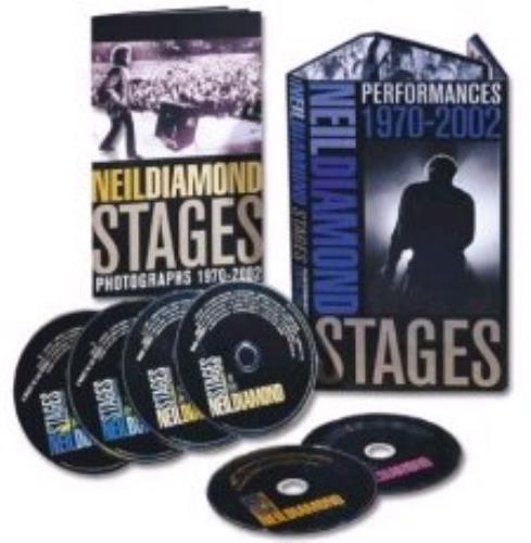 Neil Diamond Stages: Performances 1970 - 2002 US 6-CD album set (382908)