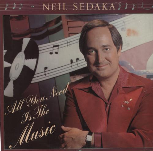 Neil Sedaka All You Need Is The Music - Opern Shrink UK vinyl LP album ...
