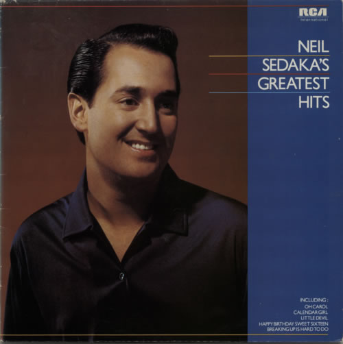 Neil Sedaka Greatest Hits UK vinyl LP album (LP record) (245163)