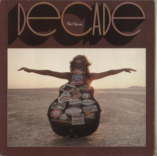 Neil Young Decade - VG UK 3-LP vinyl record set (Triple LP Album) (713195)
