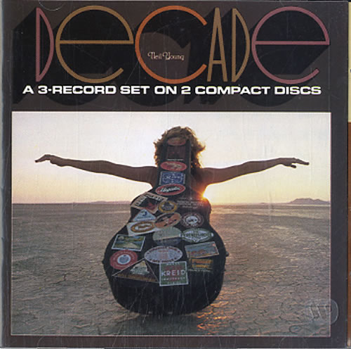 Neil Young Decade: Best Of German 2 CD album set (Double CD) (219968)