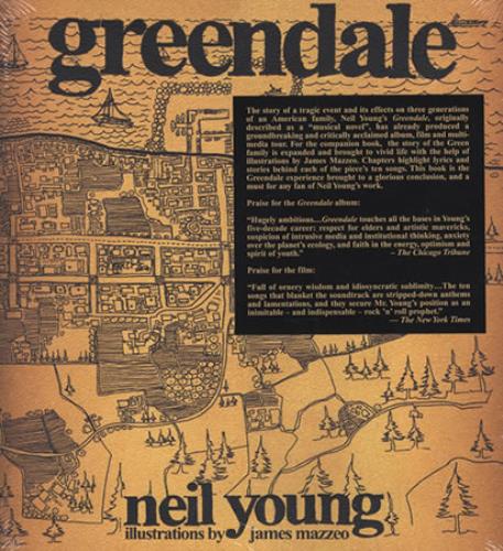 Neil Young Greendale UK book (395066) ISBN1860746225