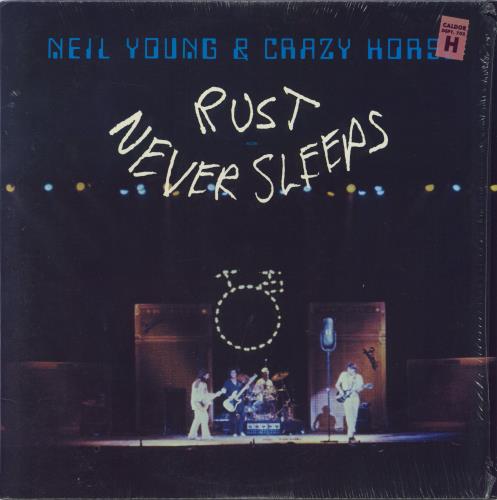 Neil Young Rust Never Sleeps - shrink US vinyl LP album (LP record ...