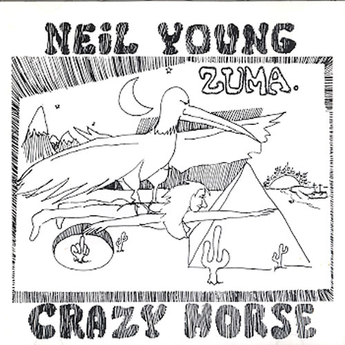 Neil Young Zuma US CD album (CDLP) (621528)