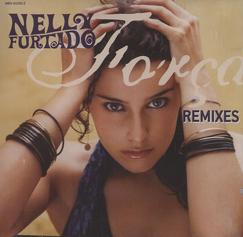 Nelly Furtado Força Remixes UK Promo CD single (CD5 / 5") (485652)