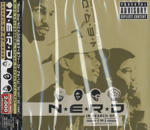 NERD In Search Of... Japanese Promo CD album (CDLP) (493427)