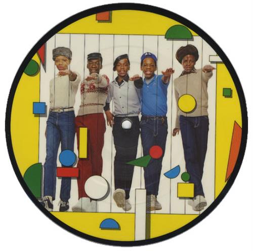 New Edition Candy Girl UK 7" vinyl picture disc (7 inch picture disc ...