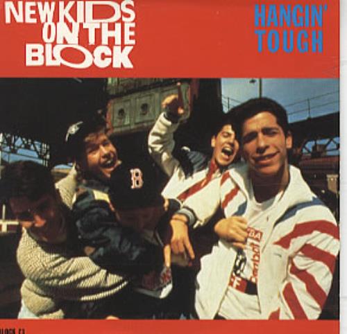 New Kids On The Block Hanging Tough UK CD single (CD5 / 5") (29281)