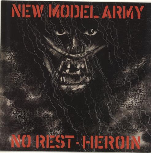 New Model Army No Rest UK 12" vinyl single (12 inch record / Maxi ...
