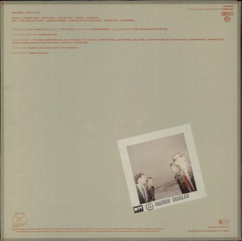 New Musik From A To B UK vinyl LP album (LP record) (868996)