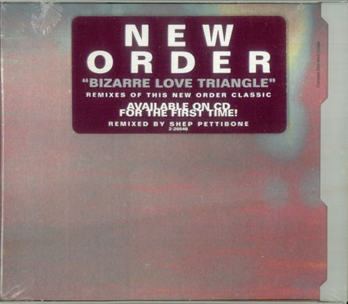 New Order Bizarre Love Triangle - Sealed US CD single (CD5 / 5") (535558)