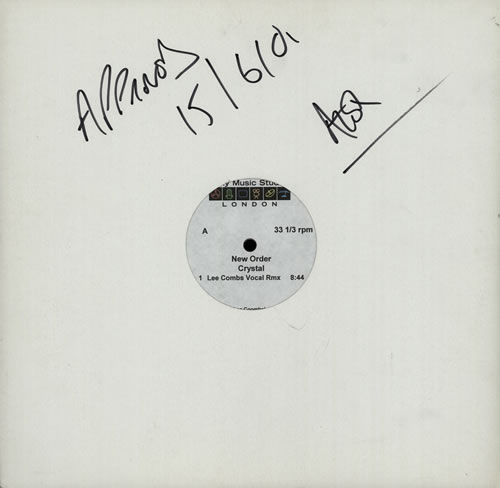 New Order Crystal UK acetate (571054)