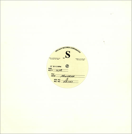 New Order Fine Time US Promo 12" vinyl single (12 inch record / Maxi ...