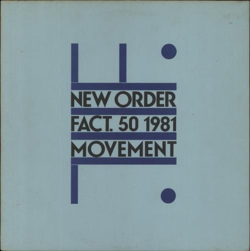 New Order Movement + Inner UK vinyl LP album (LP record) (120796)