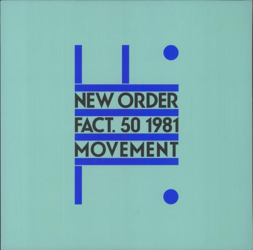 New Order Movement UK vinyl LP album (LP record) (480519)