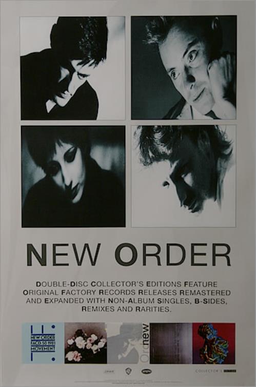 New Order Reissue Campaign US Promo poster (503914)